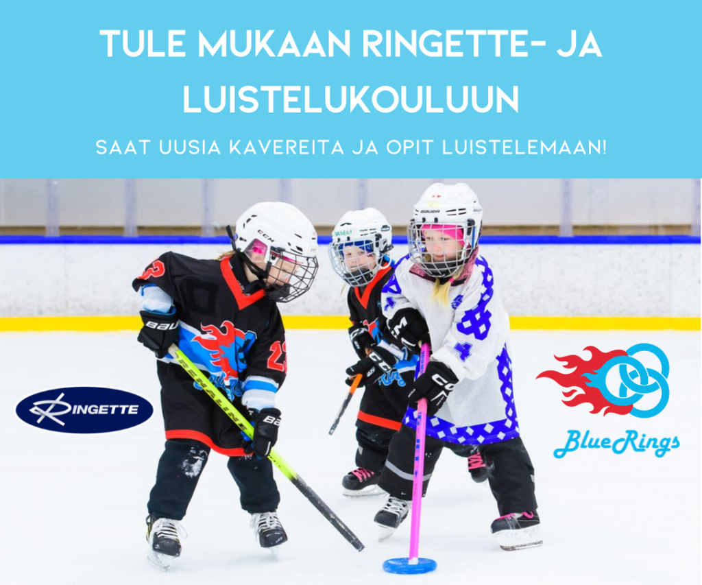 Ilmoittaudu kevään Ringette- ja luistelukouluun! | Blue Rings ry